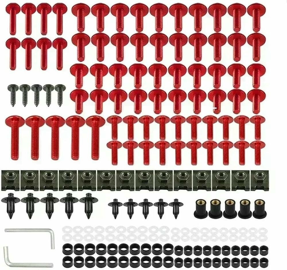 Болтовые гайки, болты для обтекателя мотоцикла, болты для лобового стекла, набор винтов, зажимы для Yamaha FJR 1300 1300