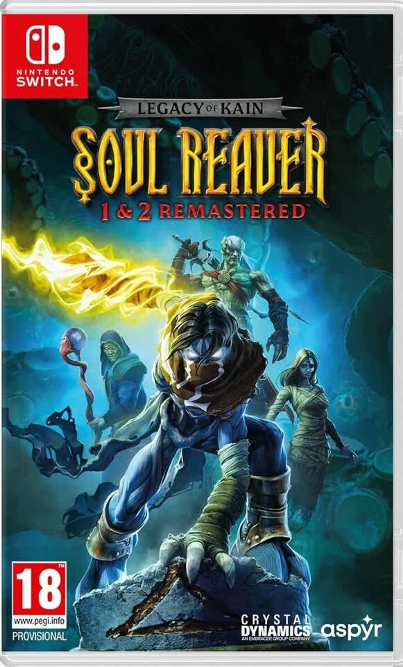 Игра Legacy of Kain Soul Reaver 1&2 Remastered для Switch (Русская версия)
