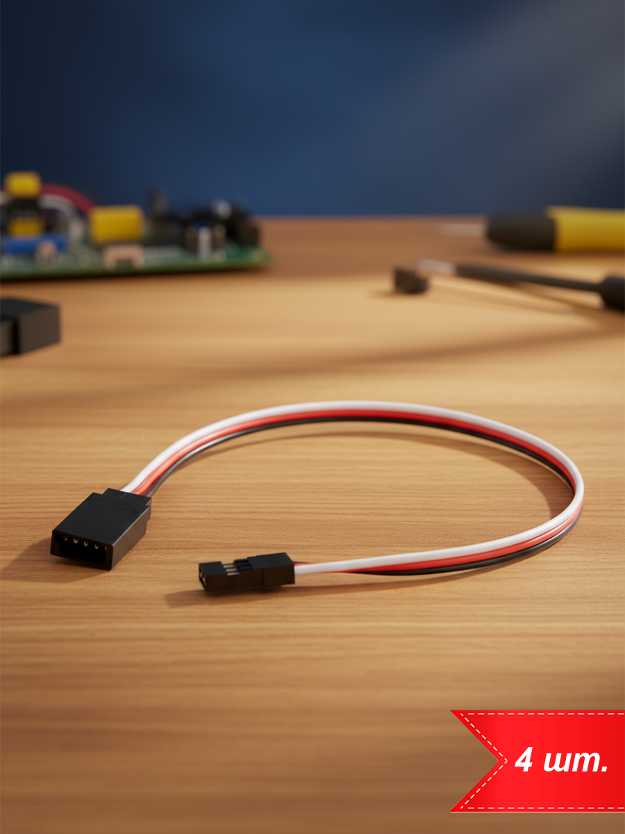 Удлинитель 320 мм 22AWG для электроники и моделей (4 шт.)