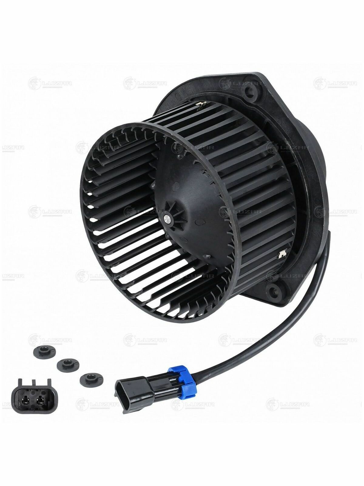 Электровентилятор отопителя LUZAR LFH01211 для а/м ВАЗ 2110, 2170, 1117