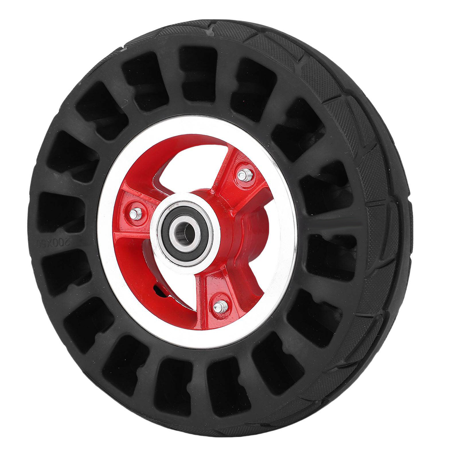 Цельнолитое колесо для самоката 8x2in, алюминий, замена E100/E200/E300/E125/RX200