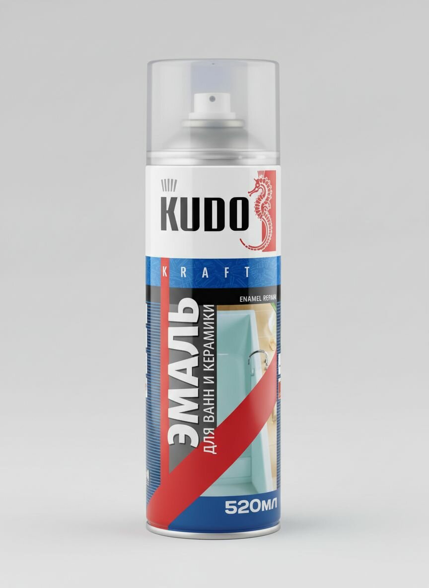 Эмаль аэрозольная для ванн 0,52 мл KUDO