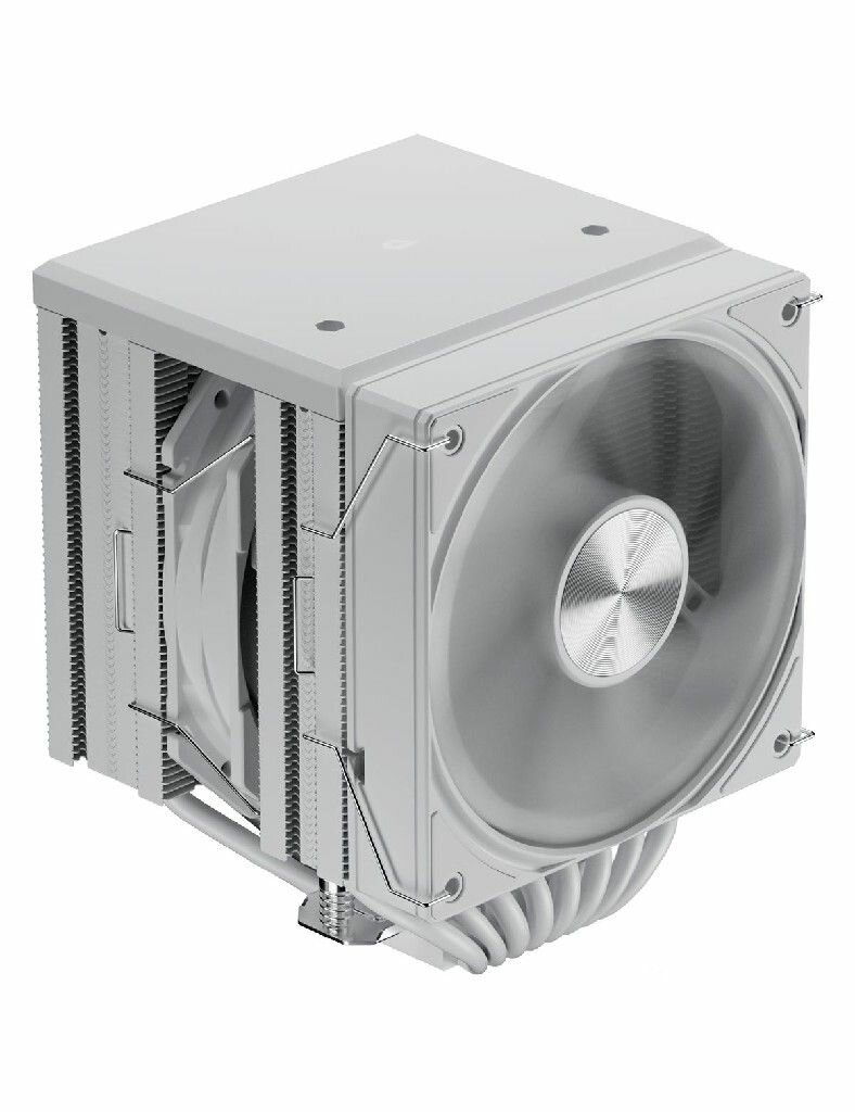 Кулер upHere UE2T8 White / 8HPx6mm, 280W TDP, dual tower, 2x120mm fans, 600-1650RPM, 68 CFM, 25dBA / UE2T8