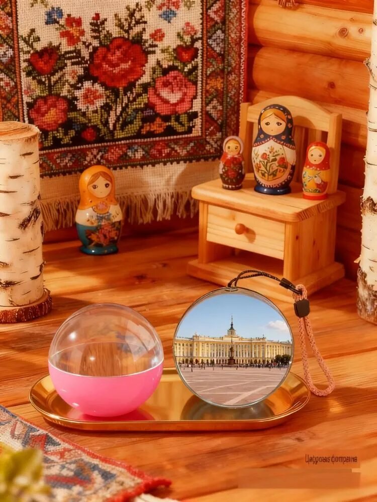 Розовая фоторамка с функцией медиаплеера на 1000 фото из ABS пластика