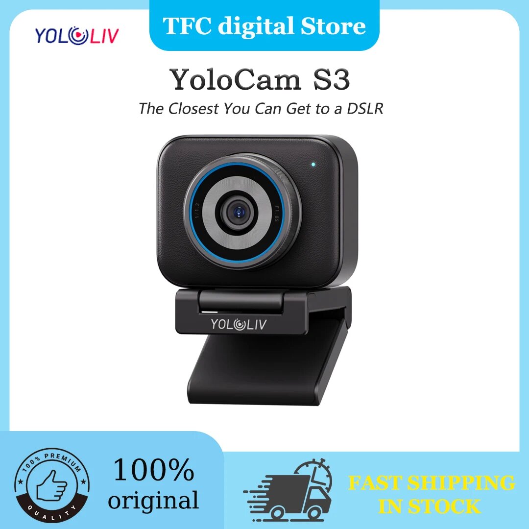 YoloLiv YoloCam S3 4K Вебкамера