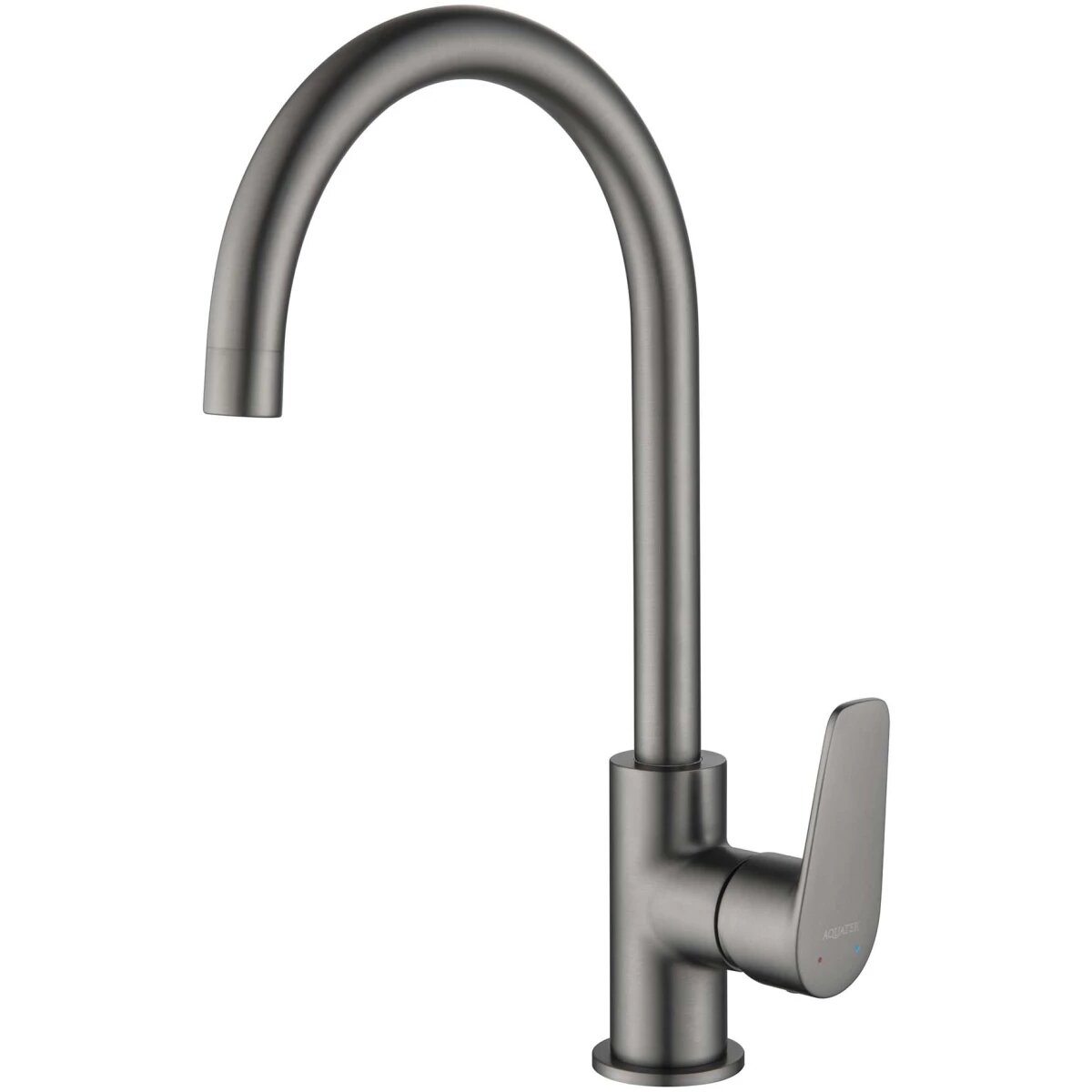 Смеситель для кухни Aquatek Бетта AQ1182BGM оружейная сталь матовый