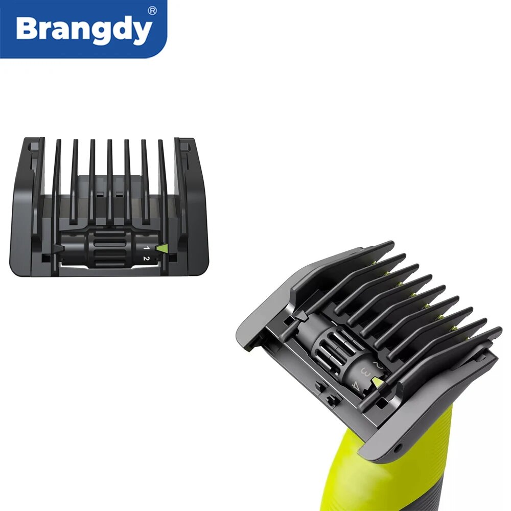Регулируемая насадка Brangdy 1-5 мм, подходит для триммеров для бороды One Blade QP2520 QP2530 QP2620 QP2630 QP2724 QP2834 QP6510 QP6530.