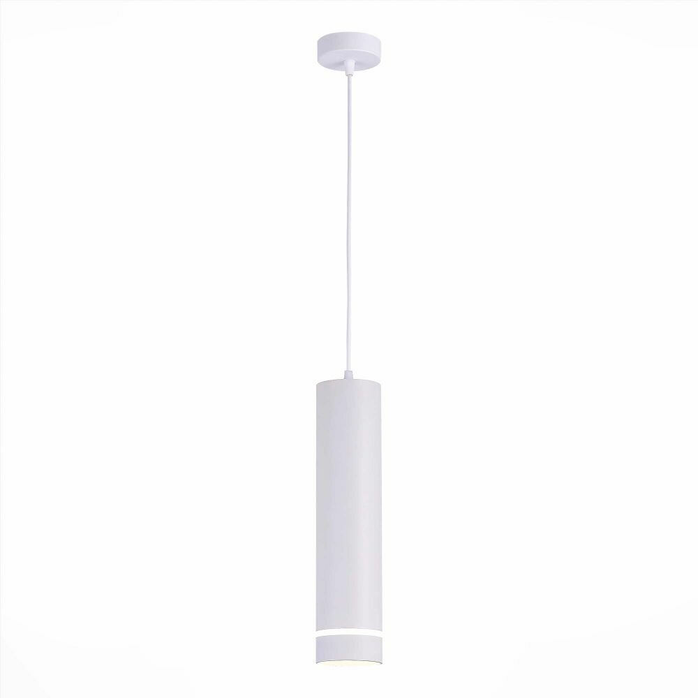 ST115.543.12 ST-Luce Светильник подвесной Белый LED 1*12W 4000K 936Lm Ra>90 120° IP20 D80xH300 165-265V.