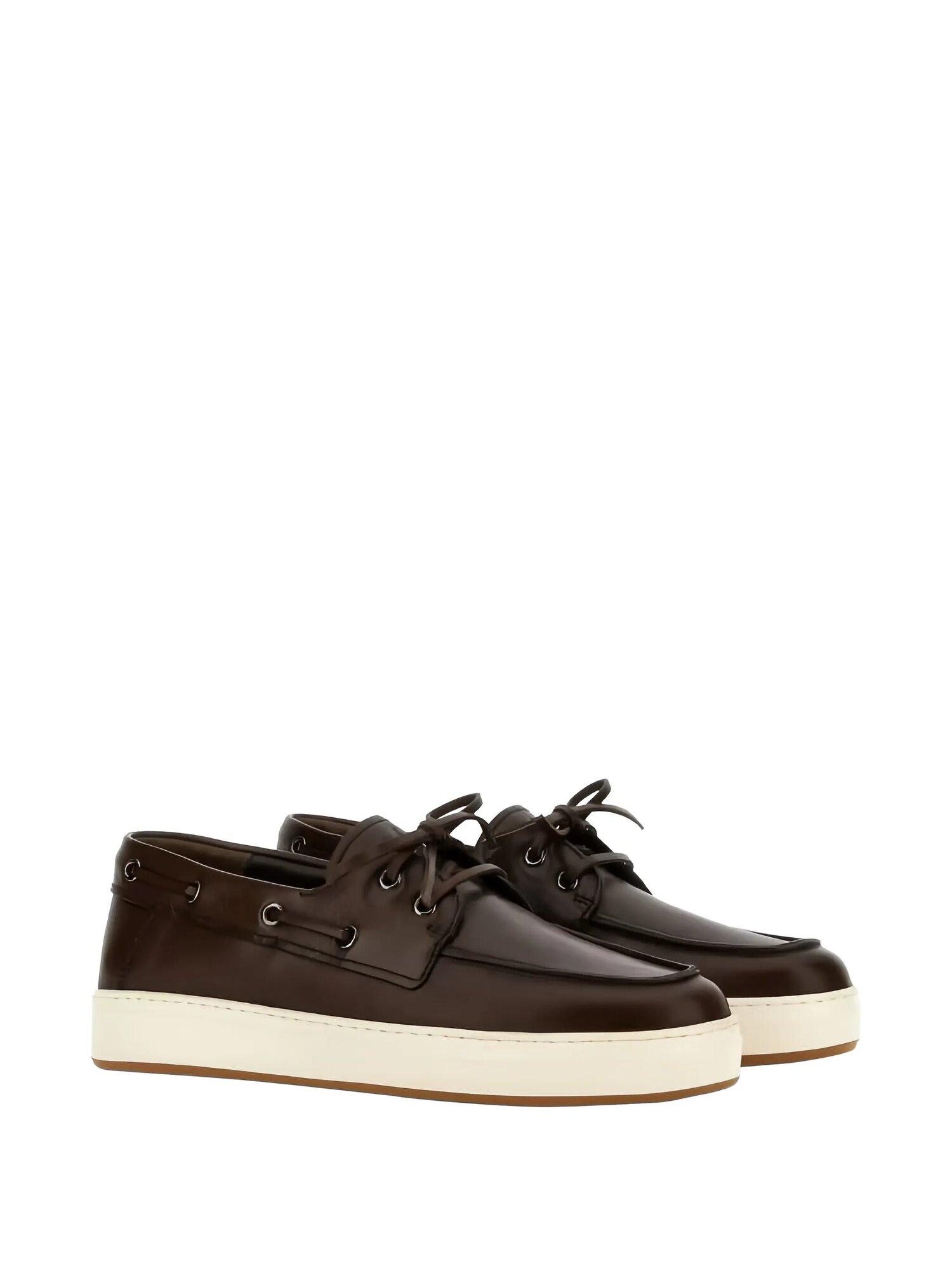 Кроссовки Hogan Lace-up sneakers, размер 9 UK, brown — фото 1