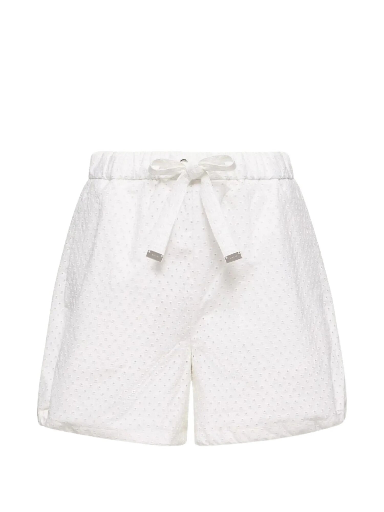 Шорты San Gallo eyelet drawstring shorts