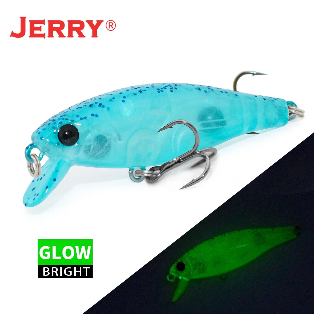 Медленно тонущий воблер Jerry Elegance, сверхлегкая жесткая приманка 5 см, 4 см, штепсельная вилка, плотный воблер, приманка для рыбной ловли