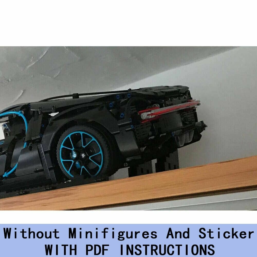 148шт. Конструктор MOC - Display Stand for the 42083 Bugatti Chiron Набор строительных блоков