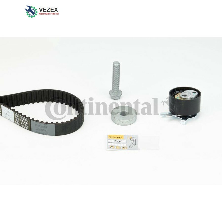CONTINENTAL CT1184K1 Ремень ГРМ зубчатый с роликами, комплект