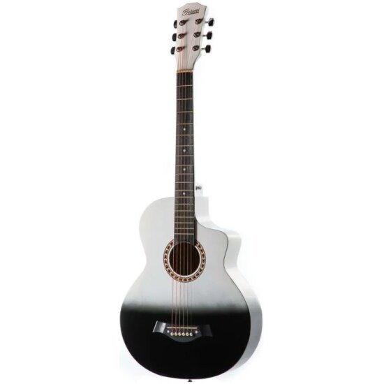 Акустическая гитара Belucci BCL3825 BW, белый/чёрный