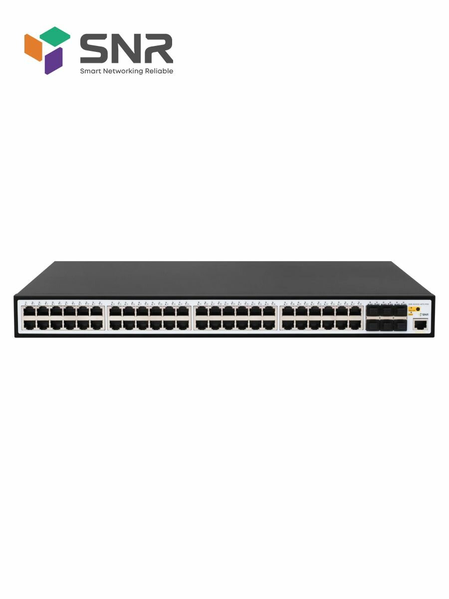 Управляемый PoE коммутатор уровня 2+ SNR-S5310G-48TX-POE