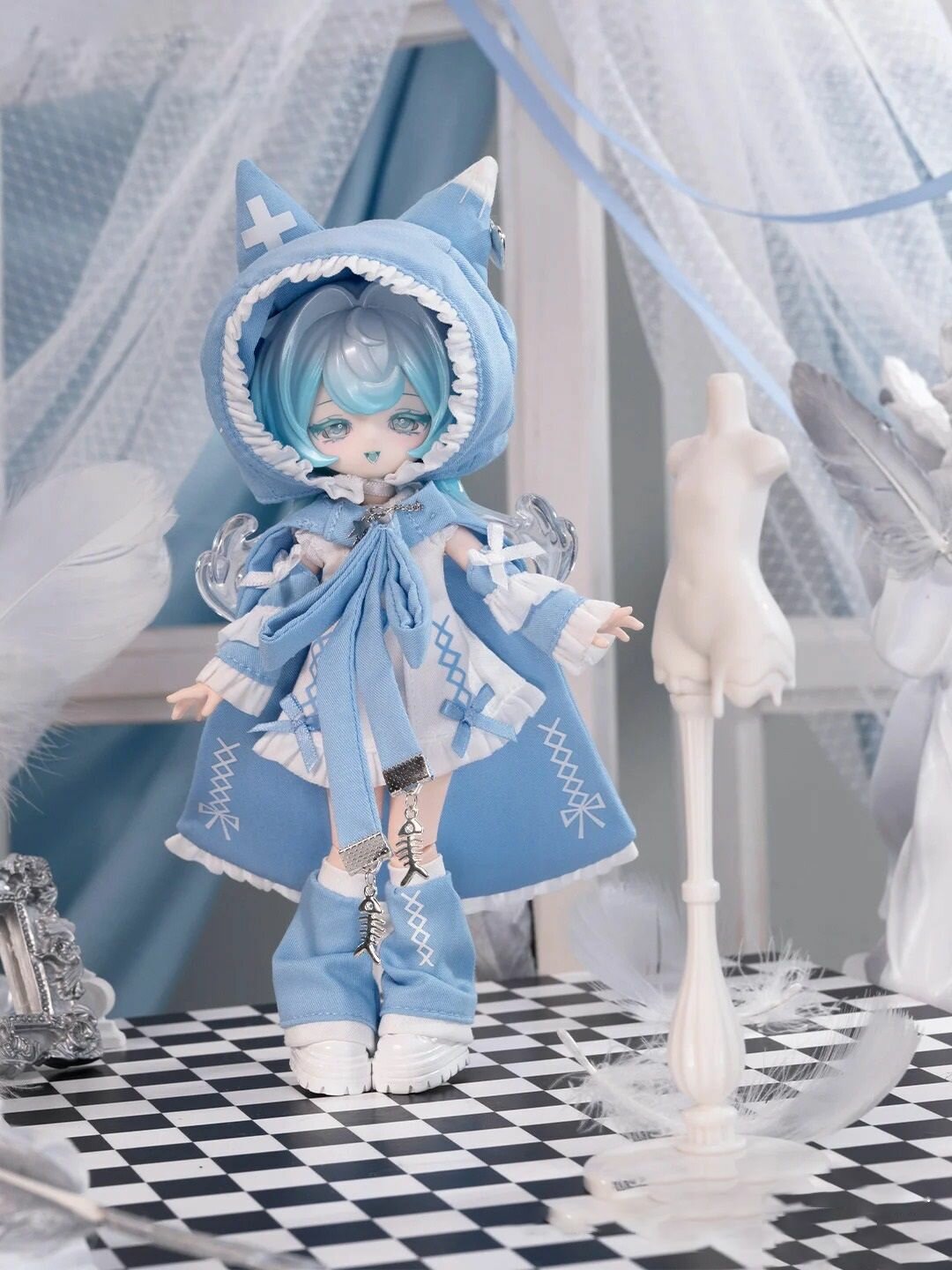 LEI-Doll Одежда для кукол Ob11 с 8 минутами 12 минут 17 см, костюм bjd Коллекционная одежда для шарнирных кукол Эксклюзивная серия 2025