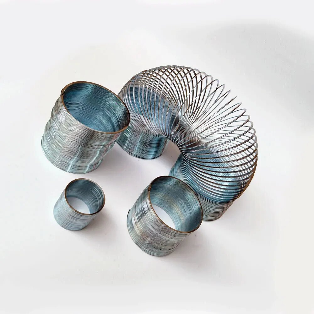 Пружина-слинки стальная 80x100 мм, проволока 5.8x4.8mm