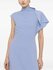 Платье A-line ruffled midi dress