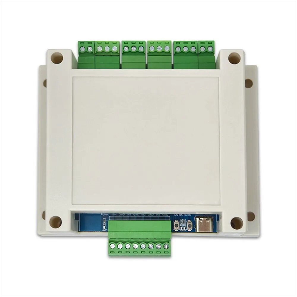 Модуль реле ESP32 Modbus 4-канальный с корпусом, Bluetooth, пластик, 1 шт.