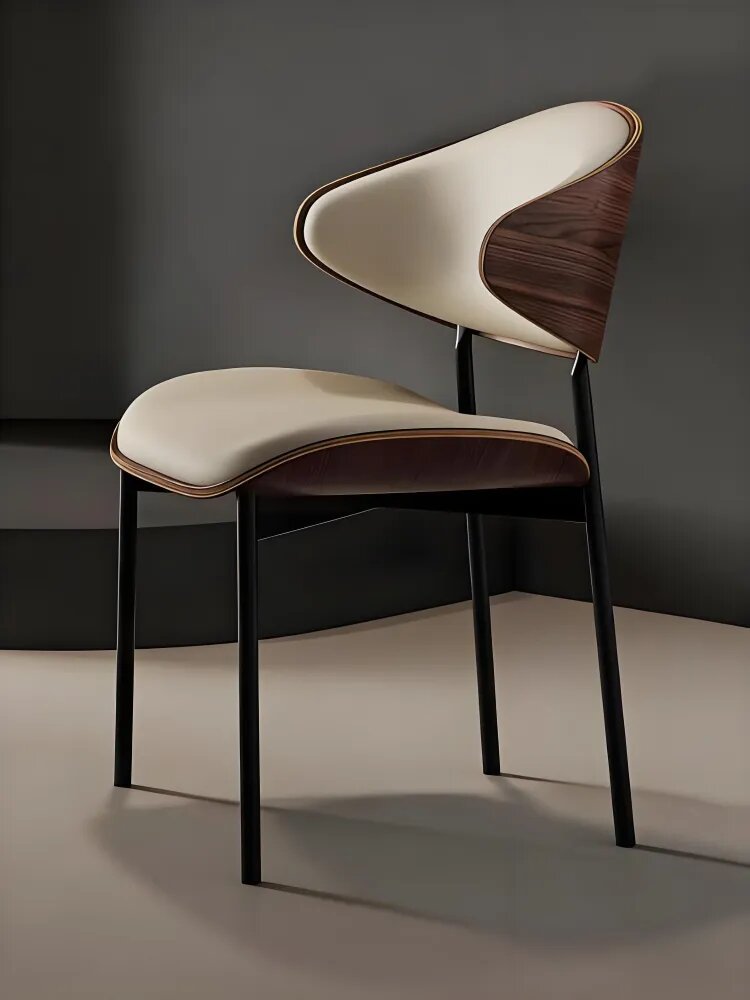 Стул, обеденный стул Eames, подходит для гостиной, бара, отеля, ресторана, белый, 2 шт