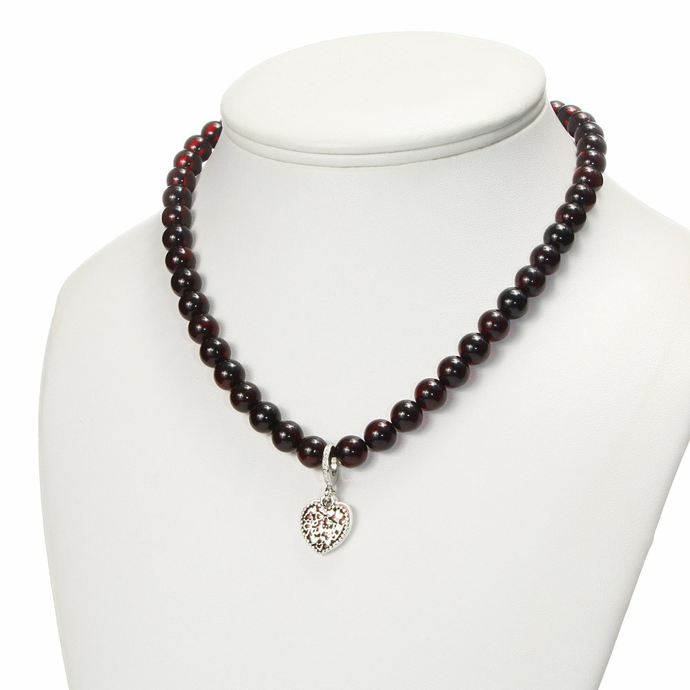 Бусы, янтарь