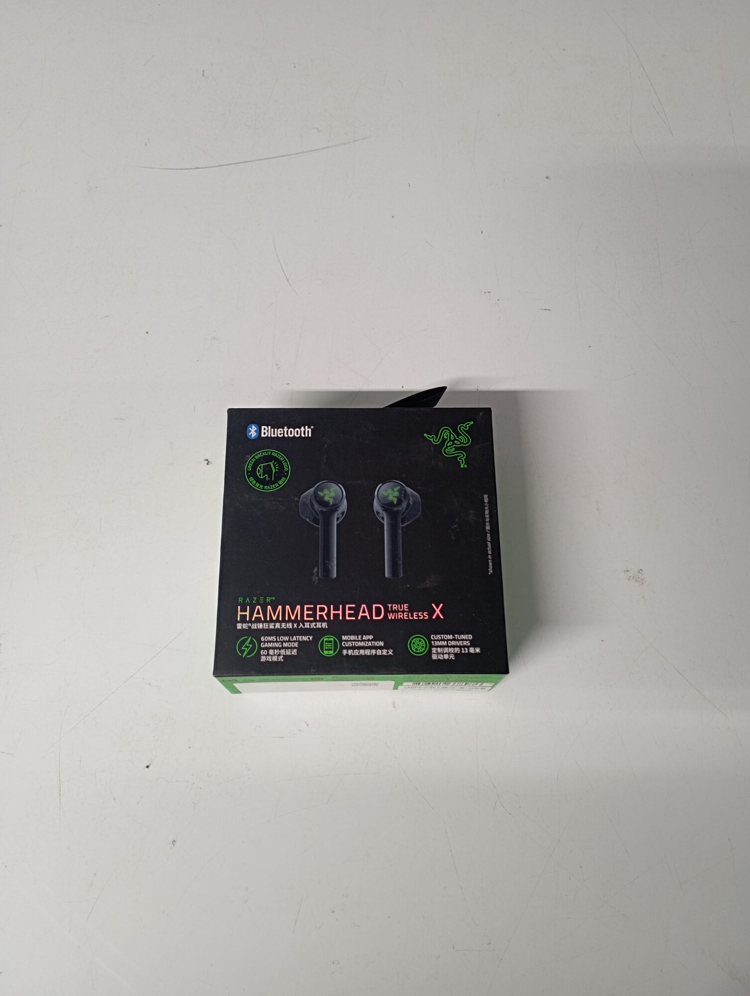 Беспроводные наушники Razer Hammerhead True Wireless X, черный