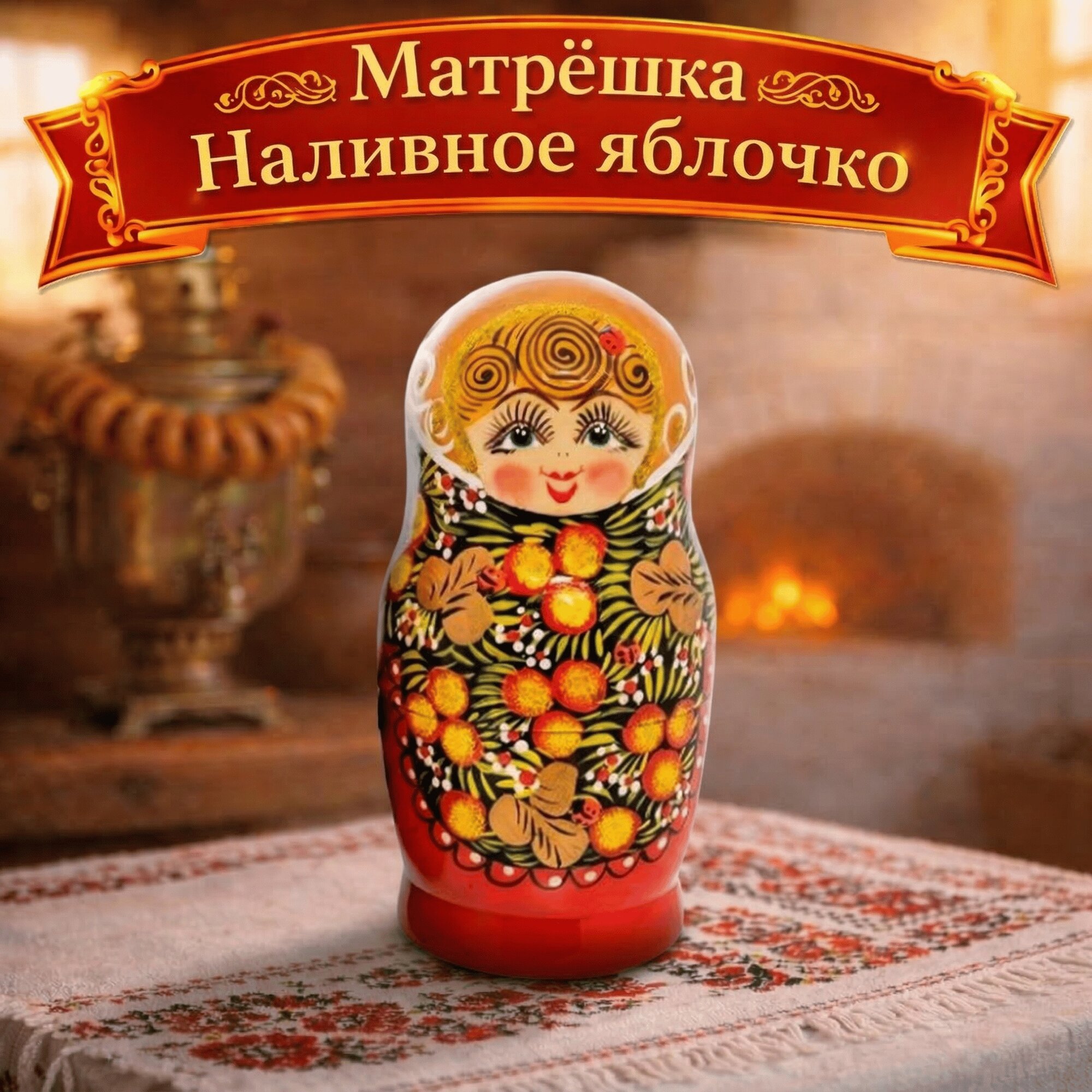 Матрешка Наливное яблочко
