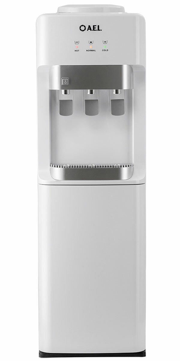 Кулер для воды AEL LD-AEL-72c white с шкафчиком (00485)