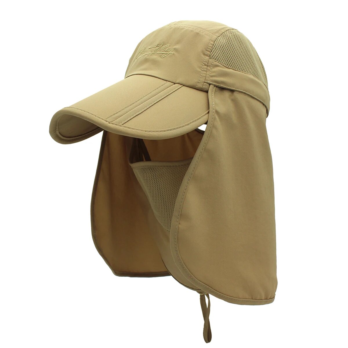Бежевая солнцезащитная кепка Khaki UPF 50+