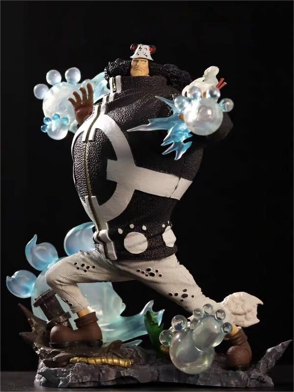 Аниме светиться фигурка Ван-Пис/One Piece, Bartholemew Kuma/Бартоломью Кума(Подсвеченная основа и глаза)
