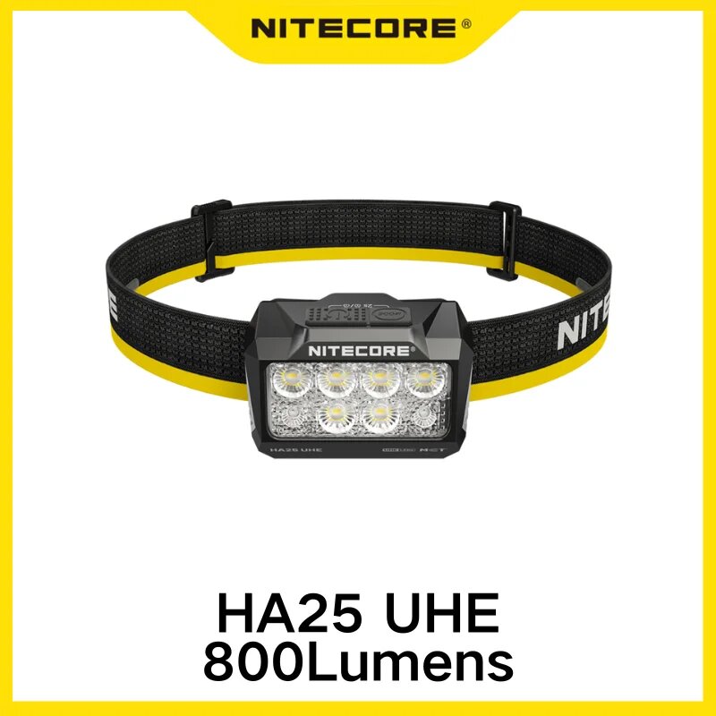 Налобный фонарь Nitecore HA25UHE 800 люмен для бега