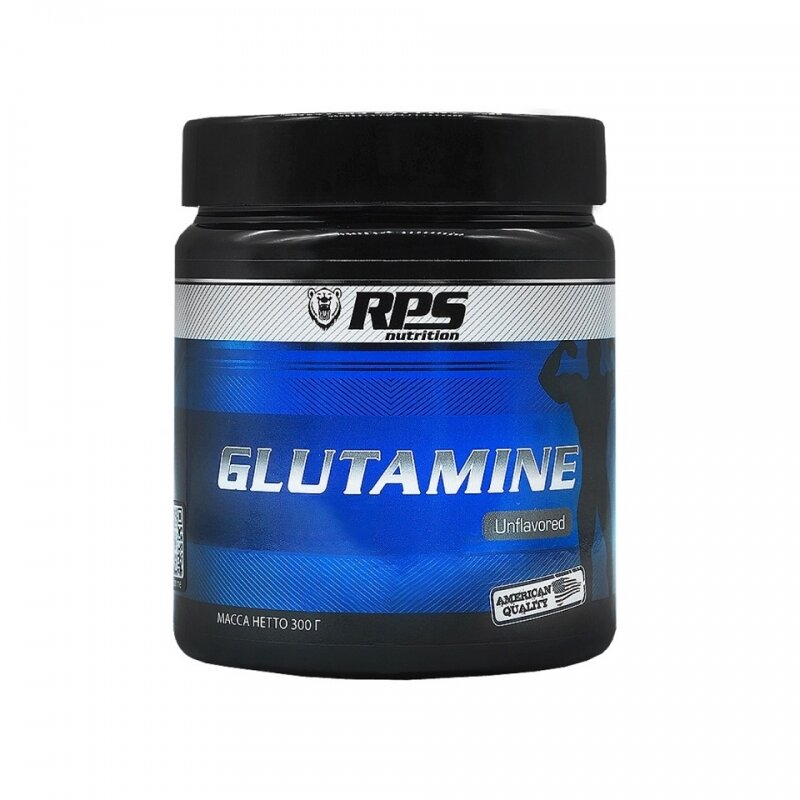 Аминокислота RPS Nutrition "Glutamine", для спортсменов, 300 г