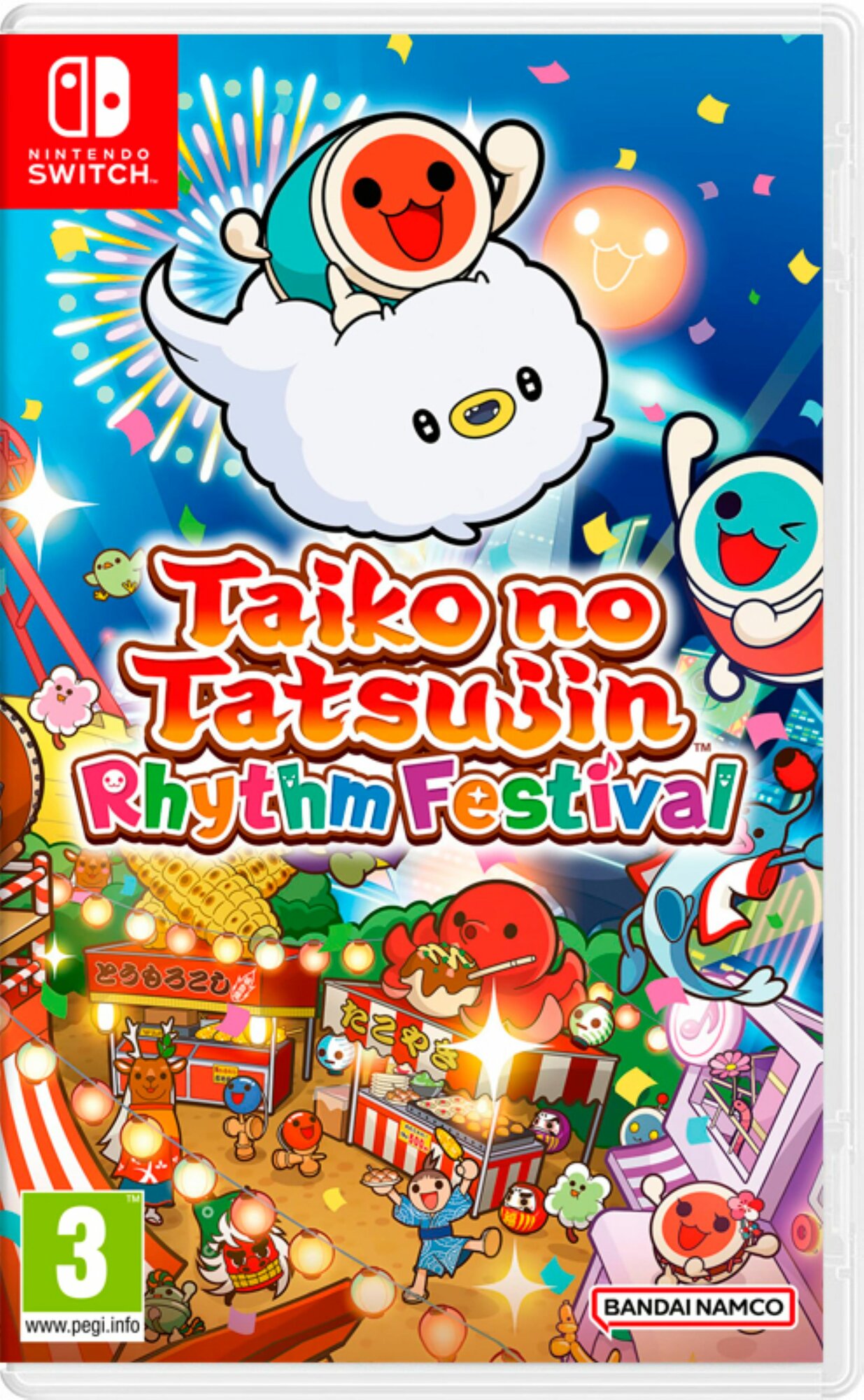 Taiko no Tatsujin: Rhythm Festival (Игра на картридже) (Nintendo Switch)