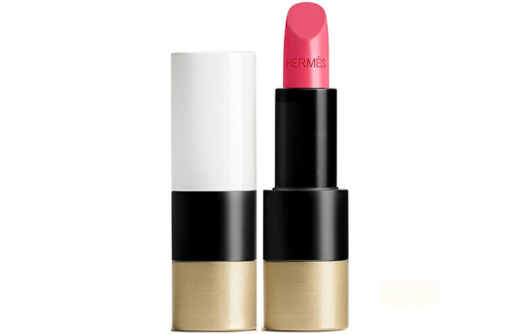 Помада женский HERMES 5097102, оттенок #40-Rose Lipstick, классическая сатиновая кремовая увлажняющая