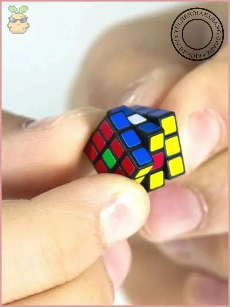 Маленький кубик Рубика 3х3 CubeLab Mini 3 см