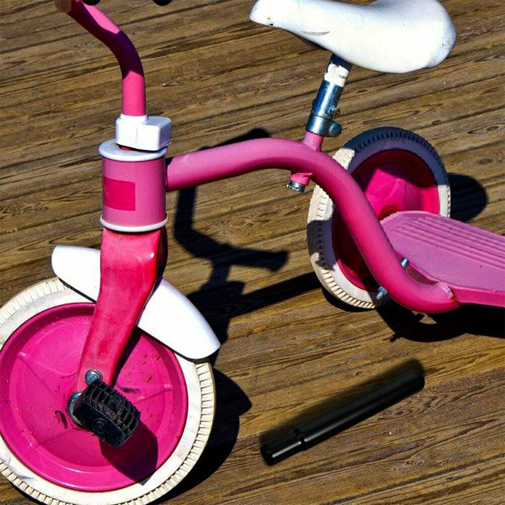 Металлический подседельный штырь для детского горного велосипеда и складного велосипеда, черный