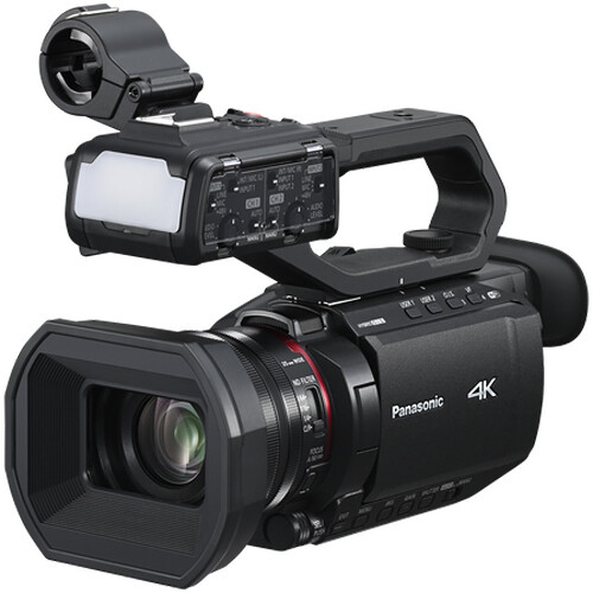 Видеокамера Panasonic AG-CX20, 4K, с оптическим зумом 20х, на грудь, черная