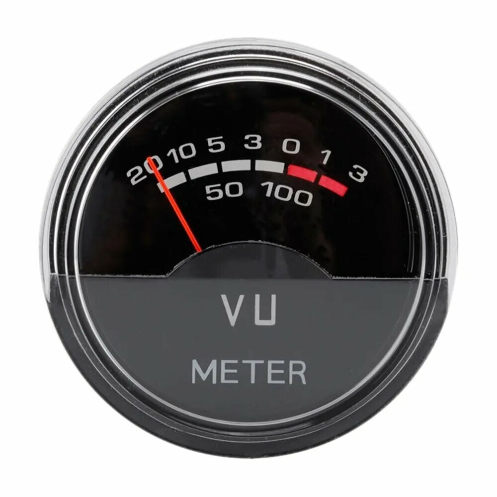 Аналоговый измеритель уровня звука для усилителя, панель VU, точный индикатор аудиосигнала, 12-16В, с подсветкой