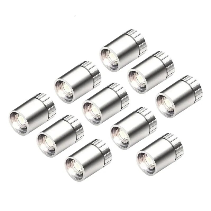 Мини-светодиоды на батарейках, 10 шт, Белый