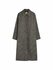 Пальто Momoni Jacquard coat, размер 38, серый