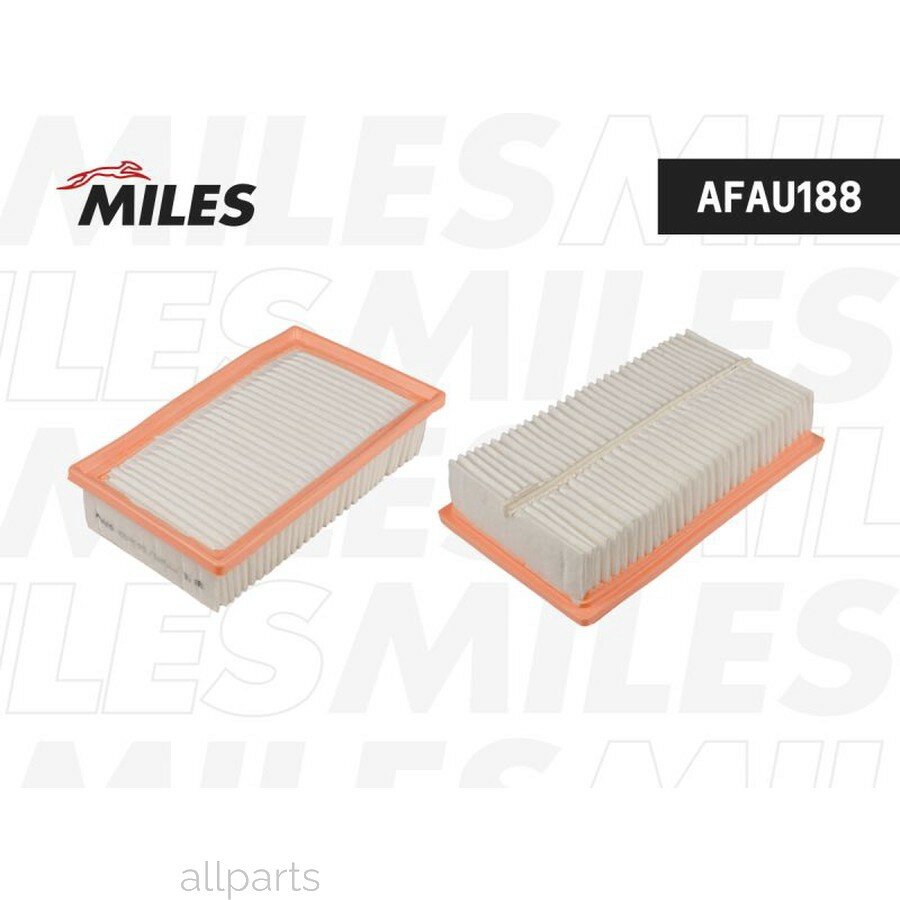 MILES AFAU188 Фильтр воздушный HYUNDAI SOLARIS 16-/KIA RIO III 16-
