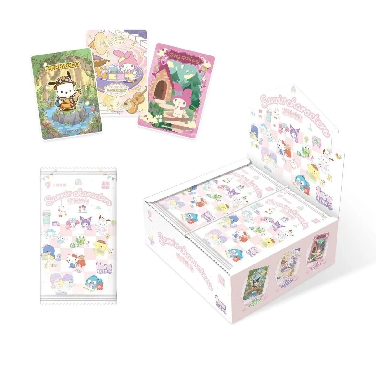 Коллекционная карточная игра KABAO Sanrio Shining Collection 1Box(108Pcs Cards)2