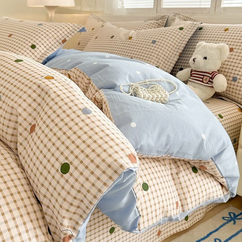 Пододеяльник 150x200 см из 100% хлопка, оригинальный рисунок, мягкий, дышащий, комфорт