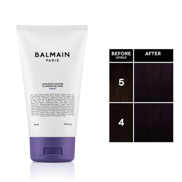 BALMAIN Illuminating Ash Violet Mask Маска Франция 150 мл
