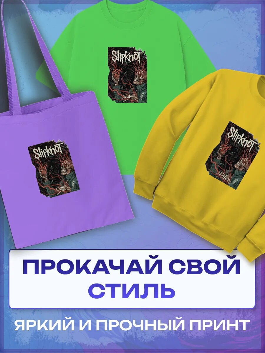 Термонаклейка slipknot — фото 1
