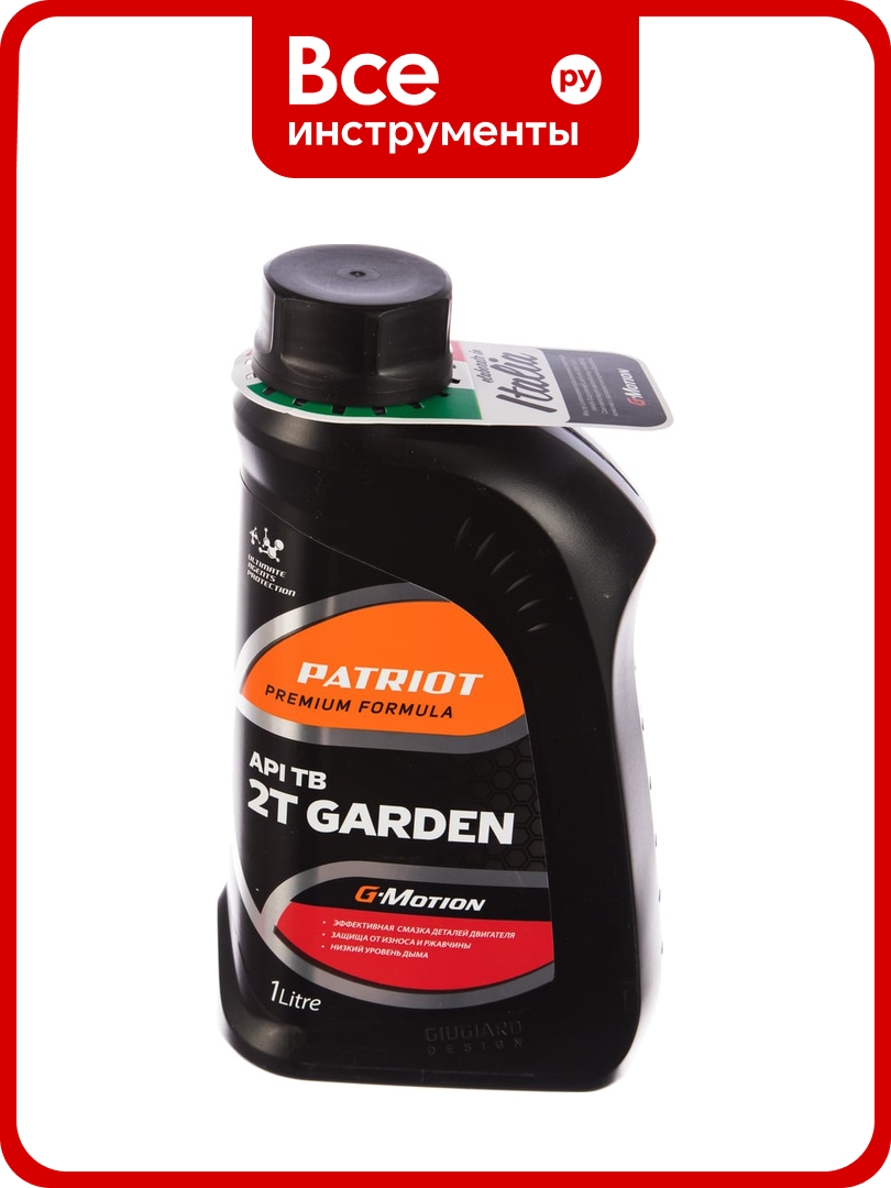 Масло минеральное G-Motion 2Т GARDEN (1 л) PATRIOT 850030300