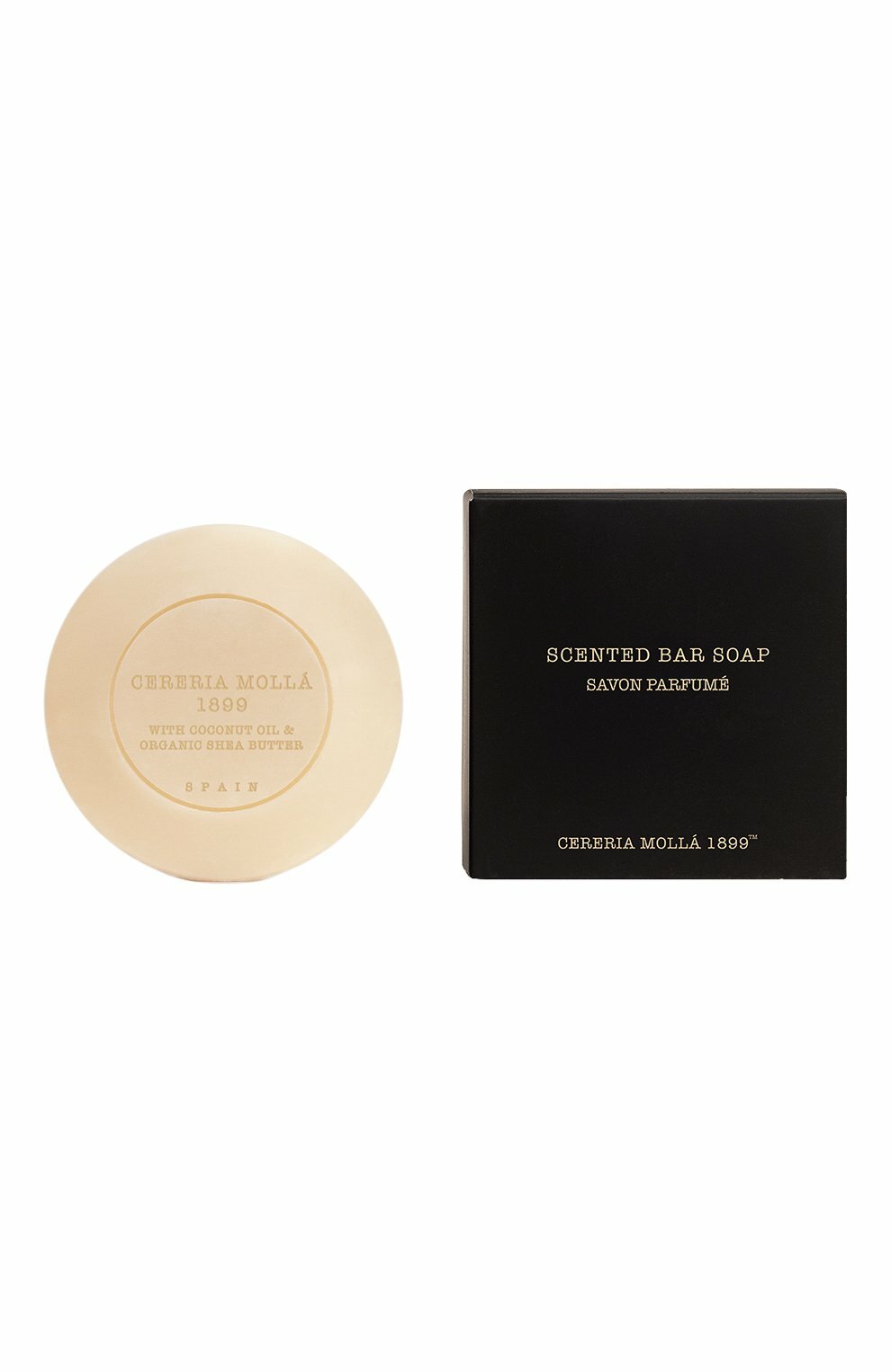 Твердое туалетное мыло Boutique Basil & Mandarin (100g) Cereria Molla 1899