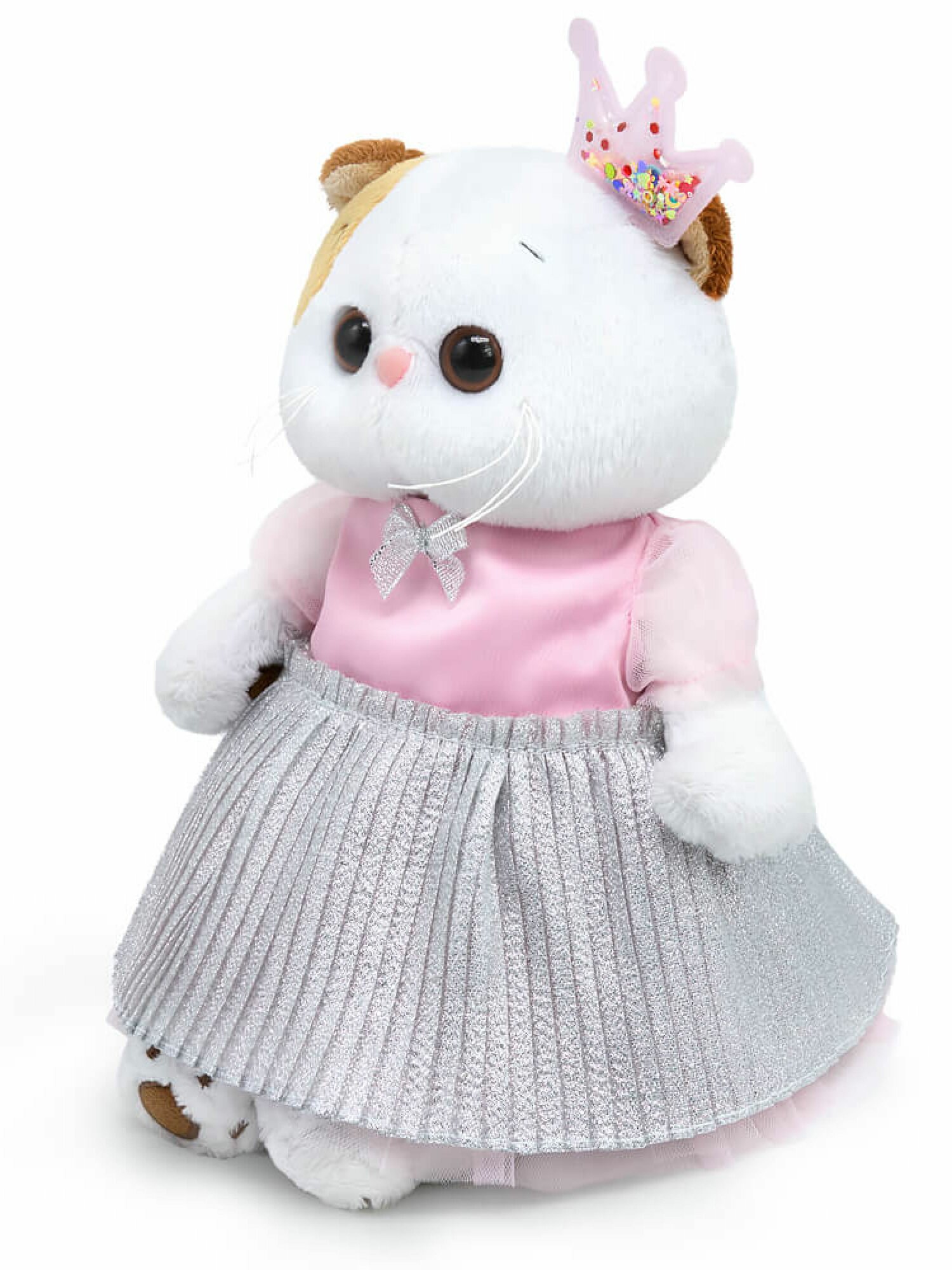 Мягкая игрушка Кошечка Ли-Ли baby в платье и с короной