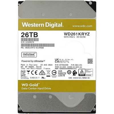 Жесткий диск Gold 26Tb WD261KRYZ