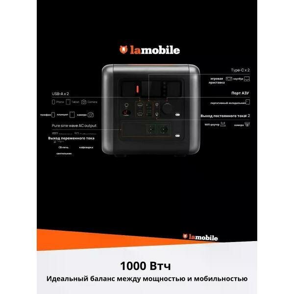Портативный аккумулятор 70mai Tera 1000